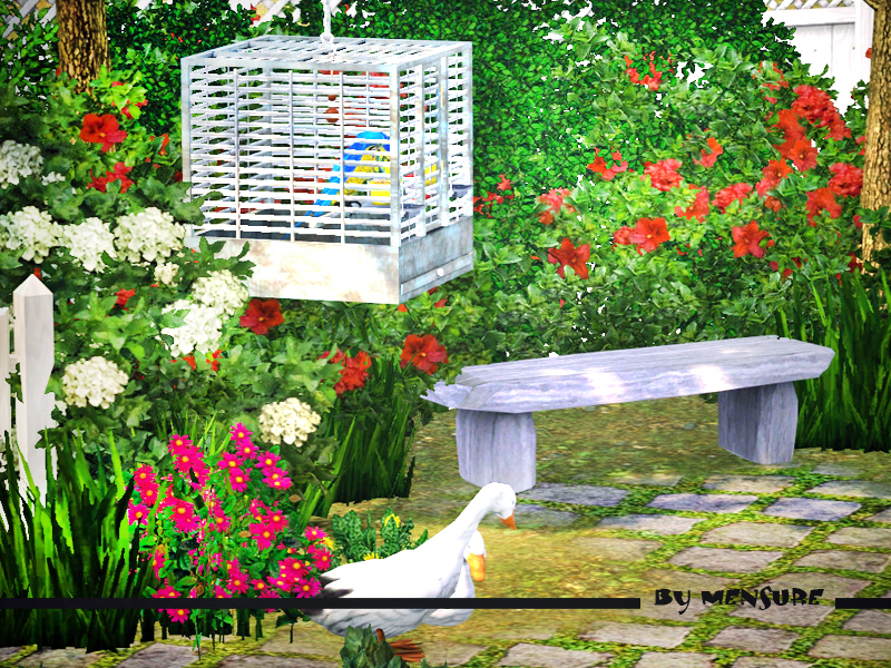 The Sims Resource | Cottage Garden_Bird Cage