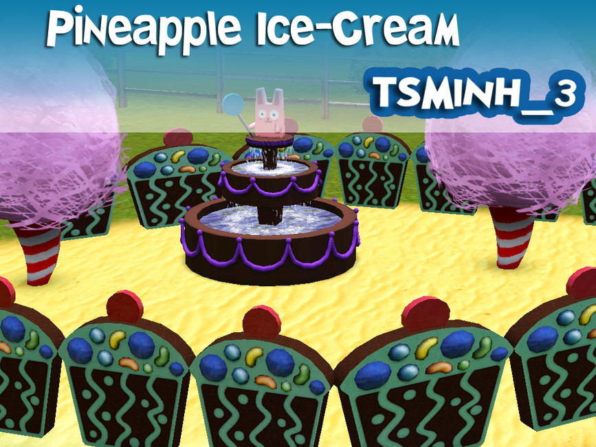 The Sims Resource - Pineaple Ice-Cream