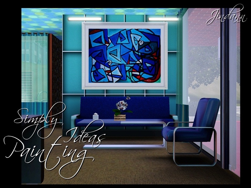 The Sims Resource | Simply Ideas Painting