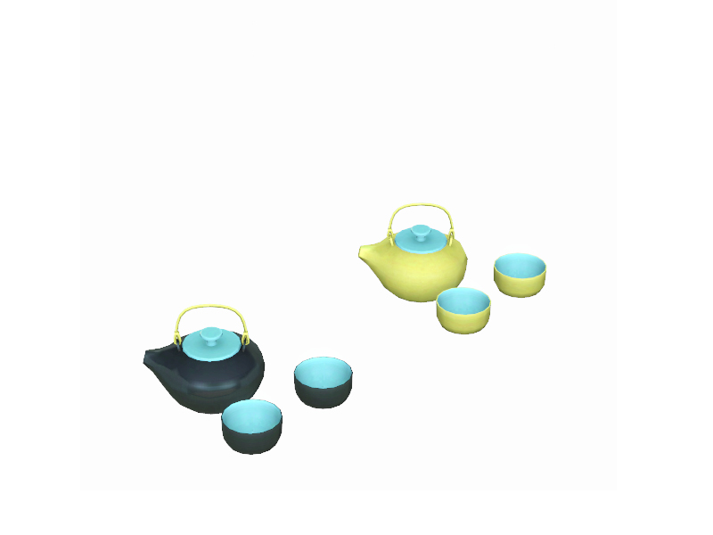 The Sims Resource - Japanese Living - Teaset