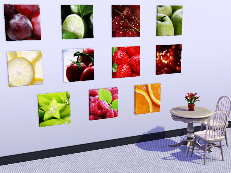The Sims Resource | Delicious fruits