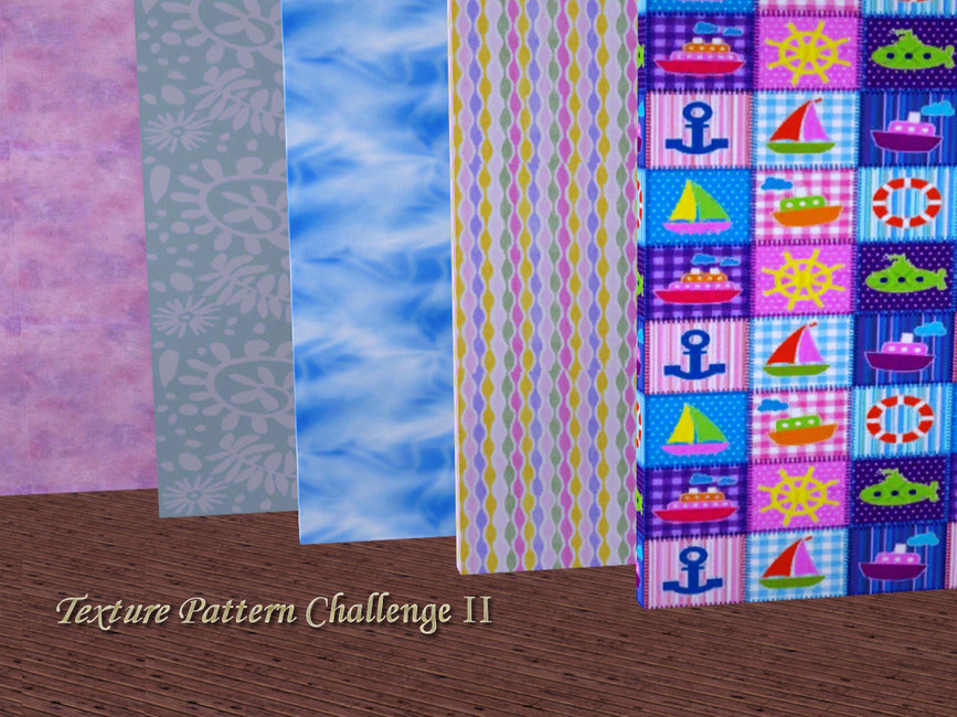The Sims Resource - Texture Pattern Challenge II Textures