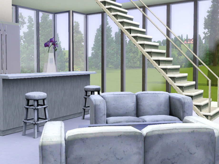 The Sims Resource | Ultra Modern Loft - By MissyMastermind