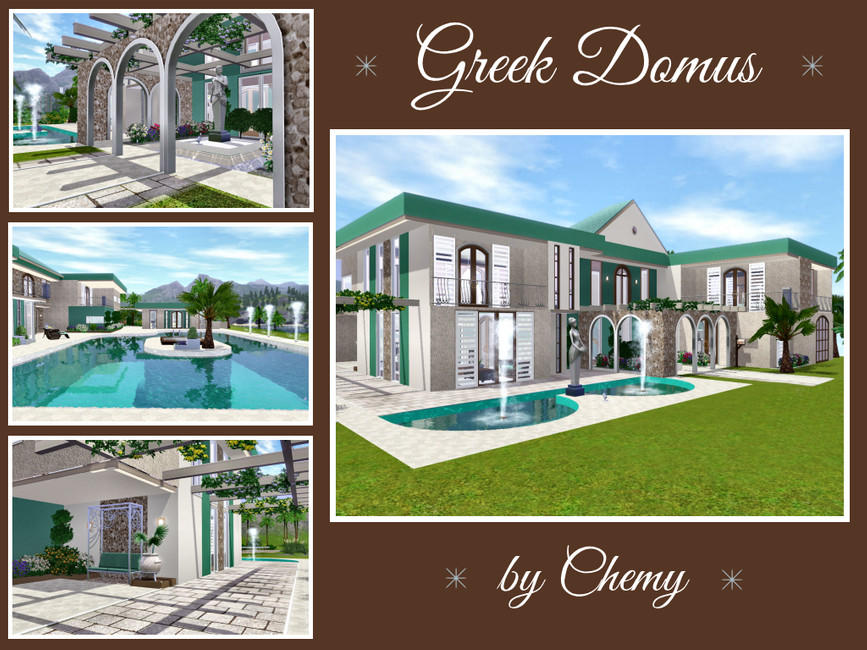 The Sims Resource - Greek Domus