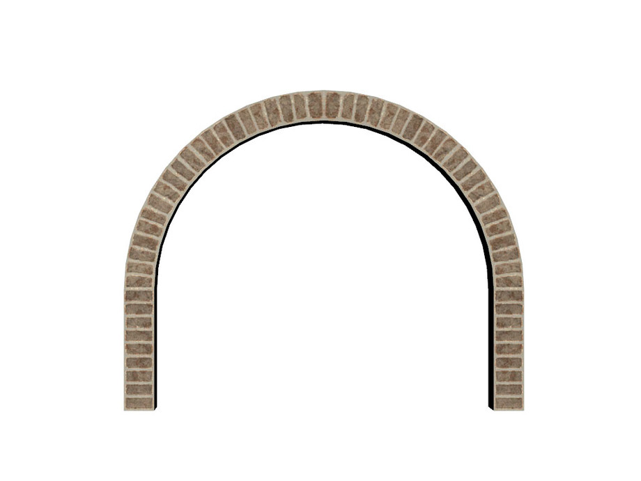 The Sims Resource | Decorative brick arch