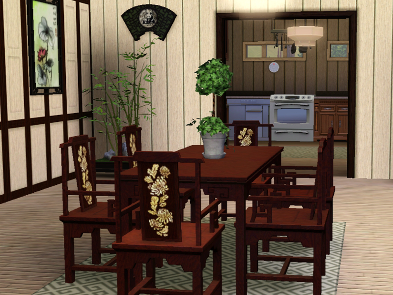 The Sims Resource - Modern House Gamma (Asian Themed)