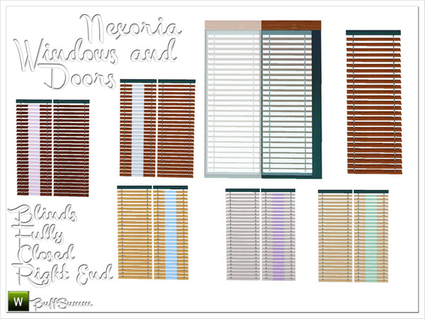 The Sims Resource | Nexoria Addons Blinds Full Re