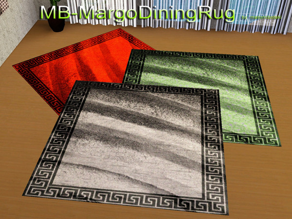 The Sims Resource | MB-MargoDiningRug