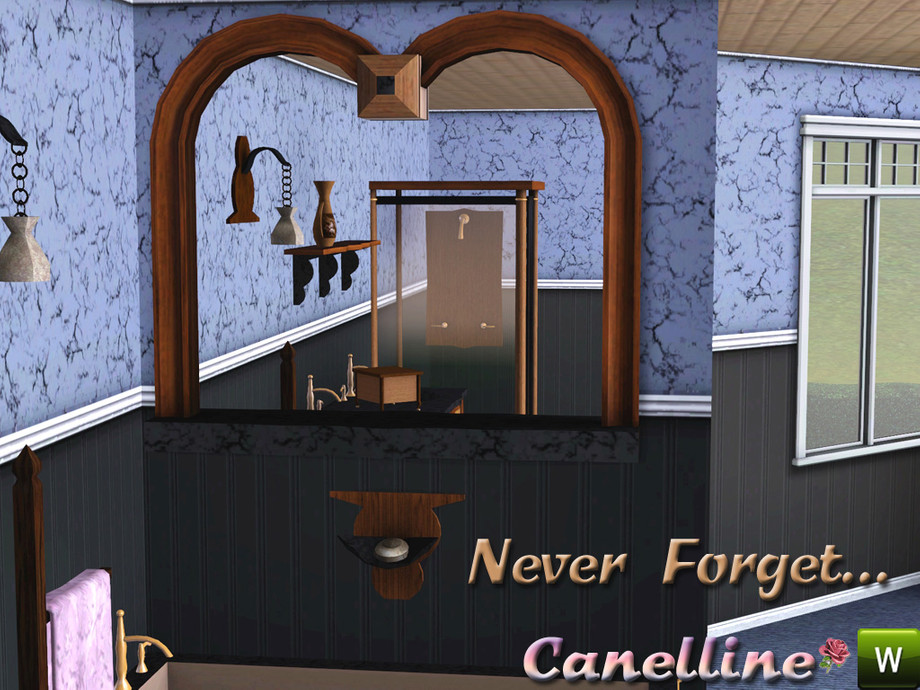 The Sims Resource | Never Forget. Classic Stylish Mirror by Canelline