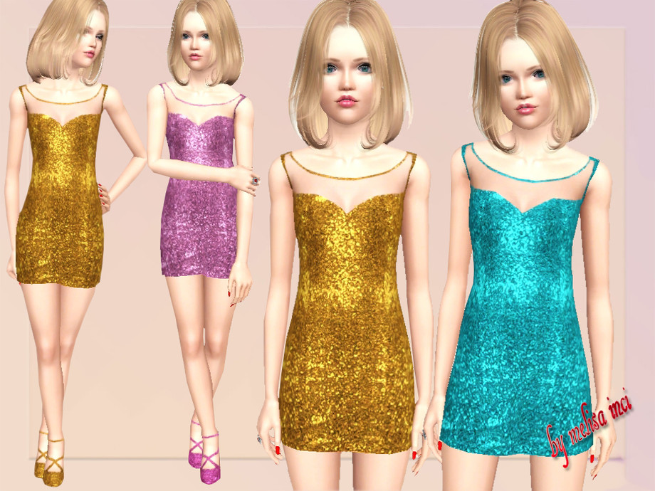 The Sims Resource | Teen Formal Dress