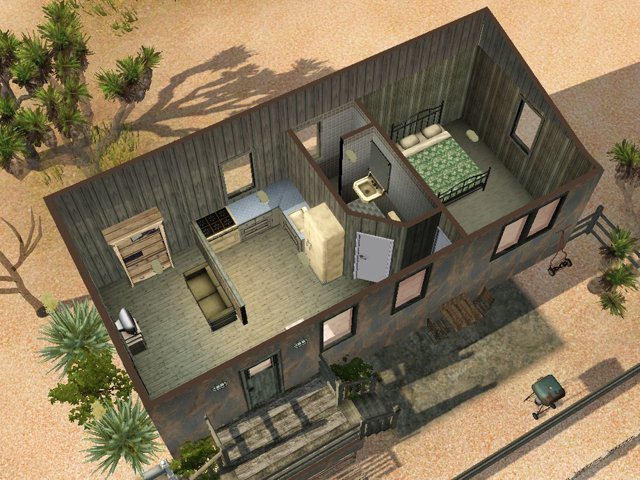 The Sims Resource | Single Wide Poverty