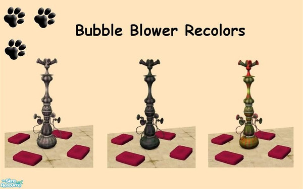 The Sims Resource | Bubble Blower Recolors