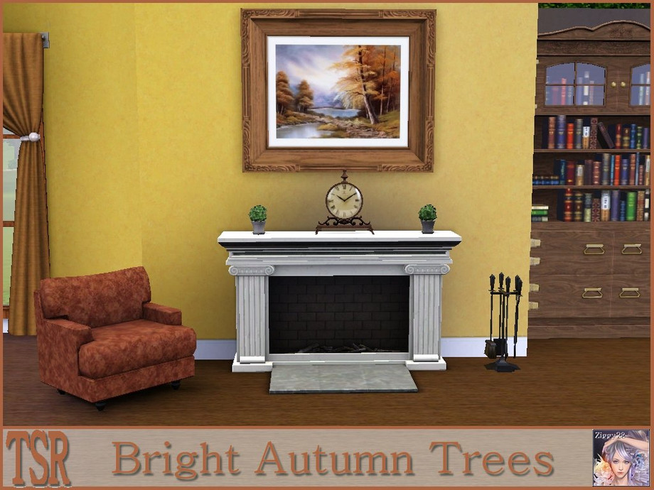 The Sims Resource | Bright Autumn Trees