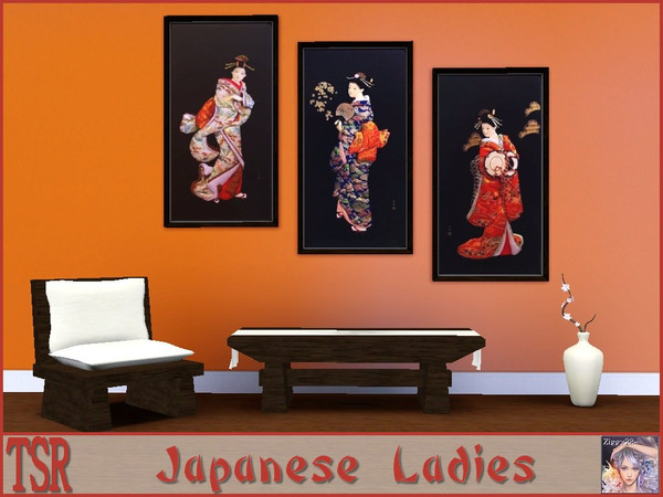 The Sims Resource - Japanese Ladies