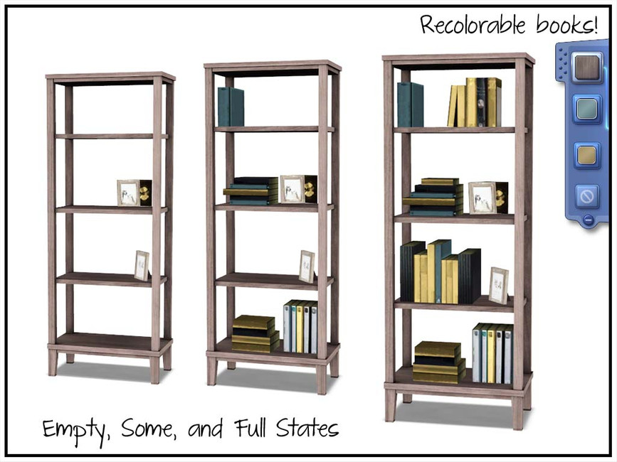 The Sims Resource - Veiro Bookshelf