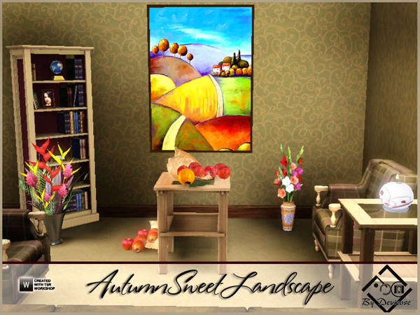 The Sims Resource | Autumn Sweet Landscape