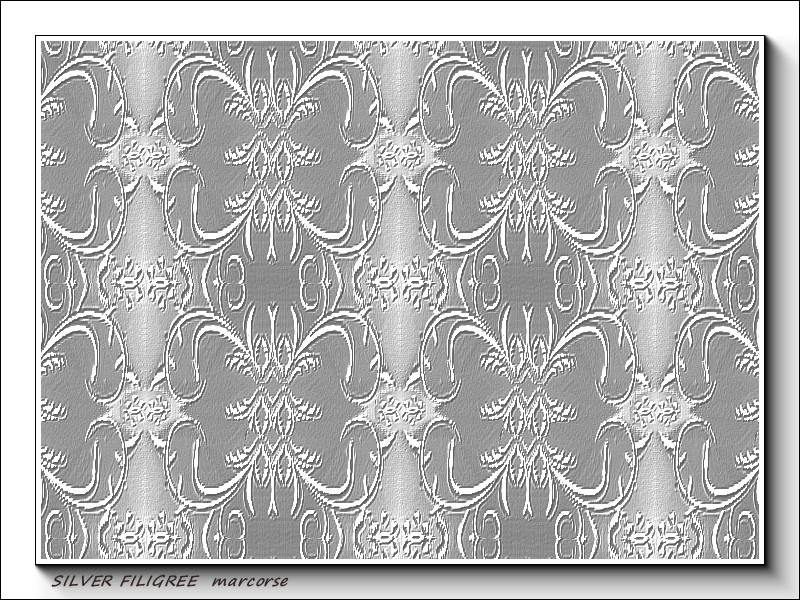 marcorse's Silver Filigree pattern