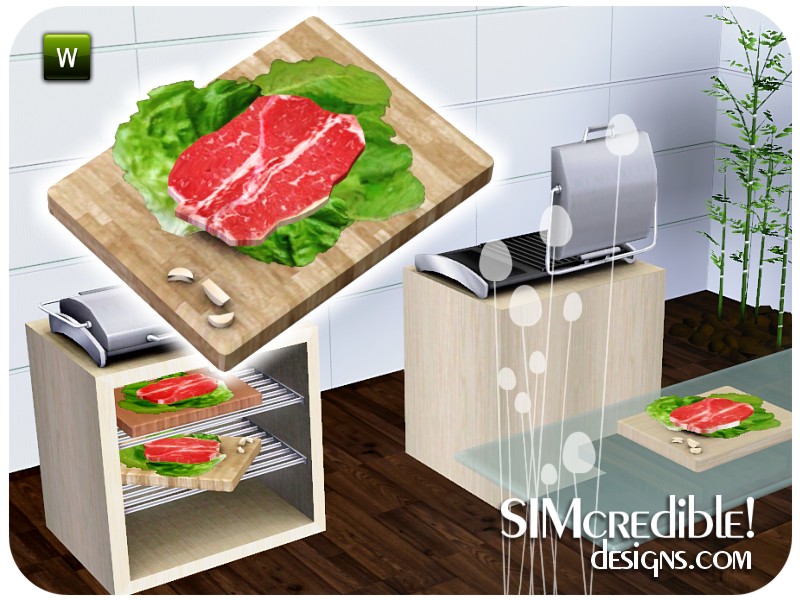 The Sims Resource | Time To Plug [Add On] - Meat *Decor*