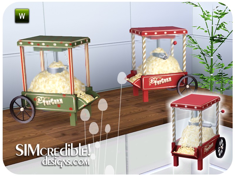 The Sims Resource | Time To Plug - Pop Corn Maker *Decor*