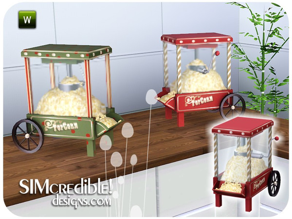 The Sims Resource | Time To Plug - Pop Corn Maker *Decor*