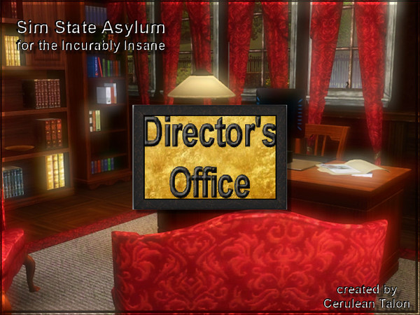 The Sims Resource | Directors Office Sign