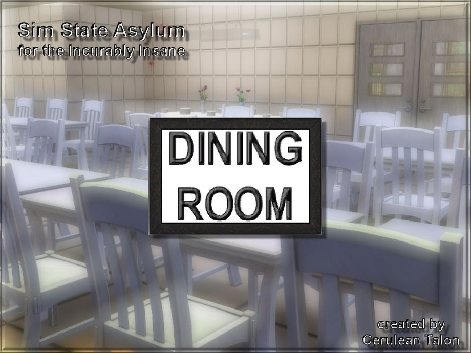 The Sims Resource | Dining Room Sign