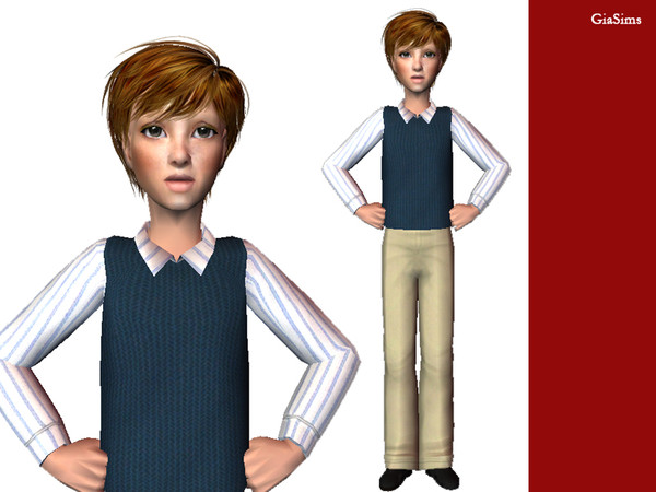 The Sims Resource - Child Punk