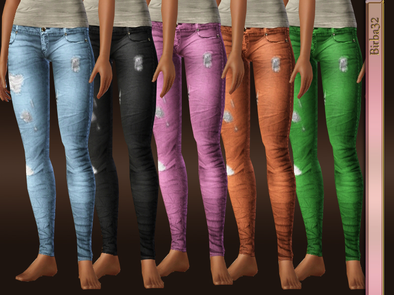 The Sims Resource | Basic fashion set - Jeggins