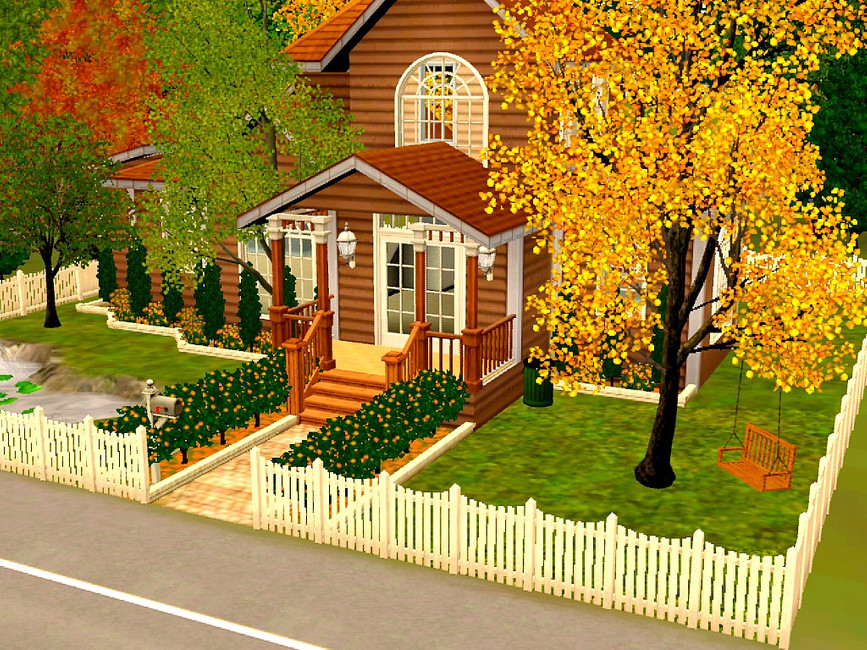 The Sims Resource - Autumn cottage