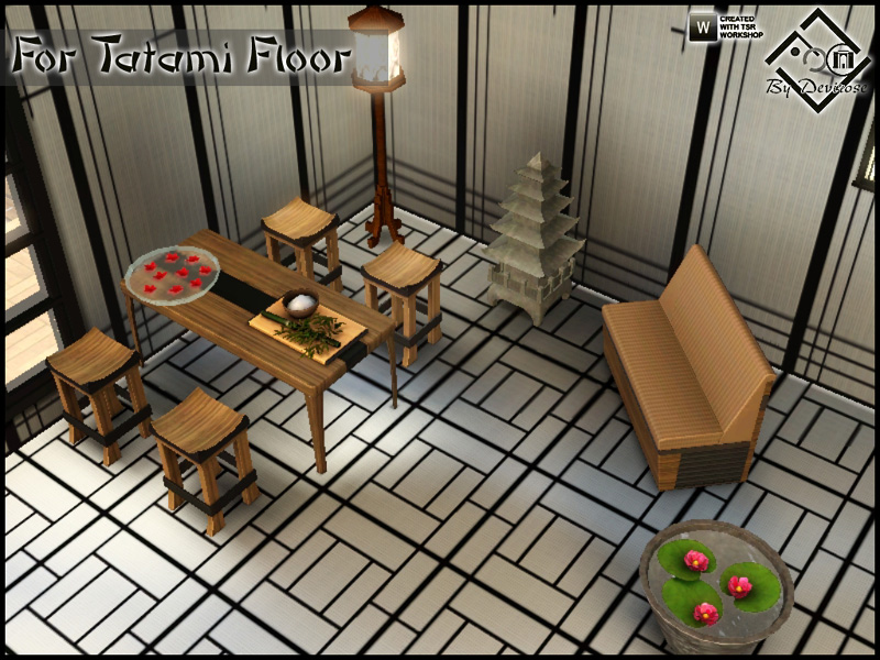 The Sims Resource | For Tatami Floor