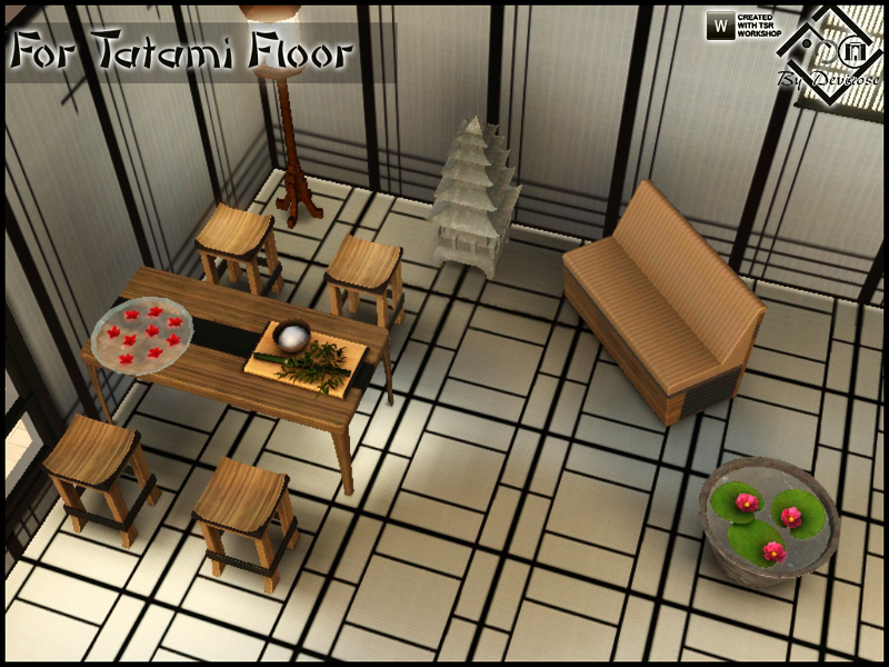 The Sims Resource | For Tatami Floor