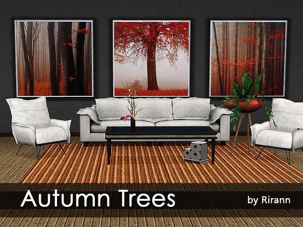 The Sims Resource | Autumn Trees