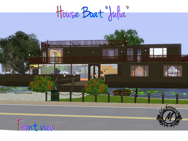 The Sims Resource | House Boat "Julia"