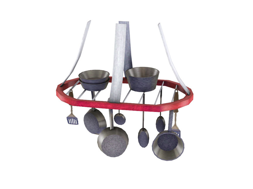 The Sims Resource - Westbrook Pot Rack