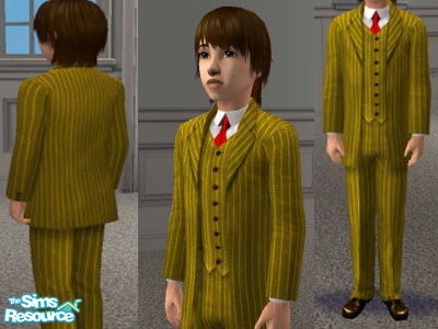 The Sims Resource - Black suit