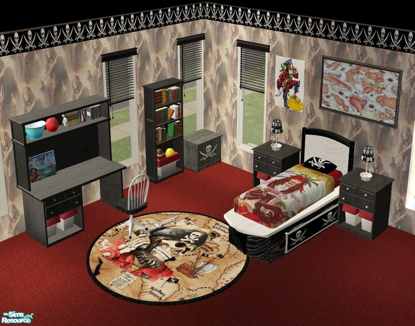 The Sims Resource - Pirates Bedroom