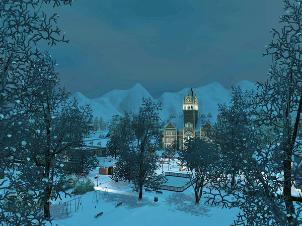 The Sims Resource | Screenshot - Moonlight Falls