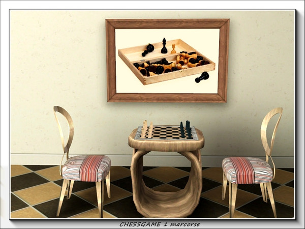 The Sims Resource | Chessgame1_marcorse