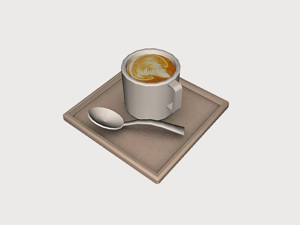 The Sims Resource | Ung999 - Decor Set 18_CupOfCoffee