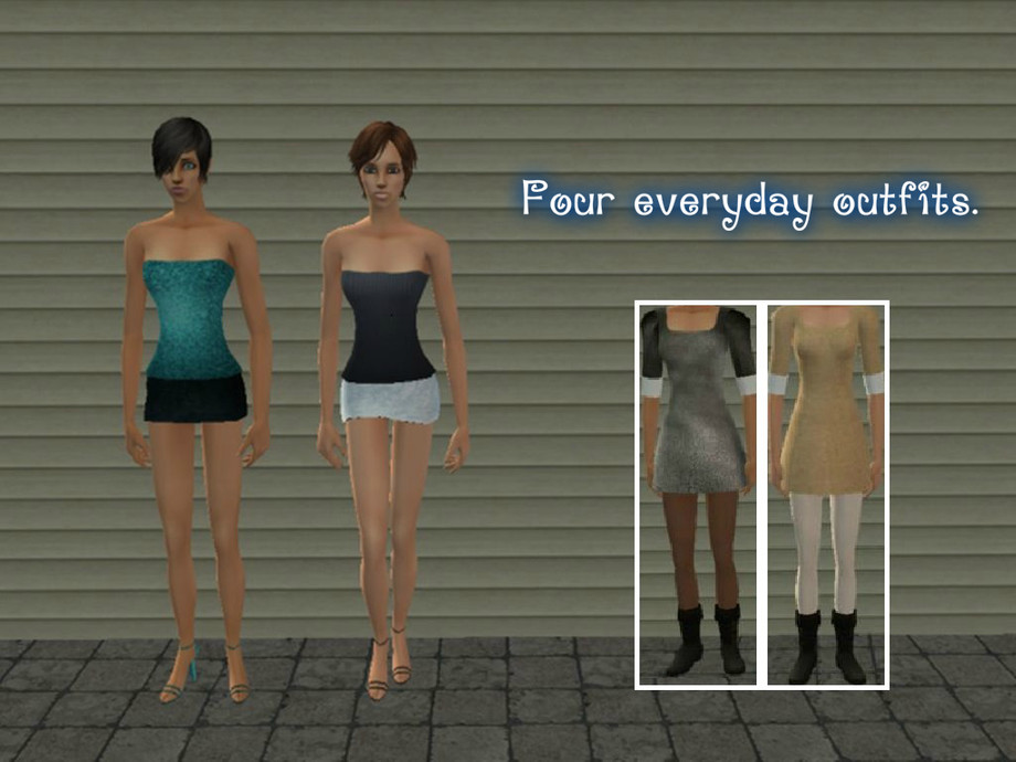 The Sims Resource | Simply Fashion Outfits