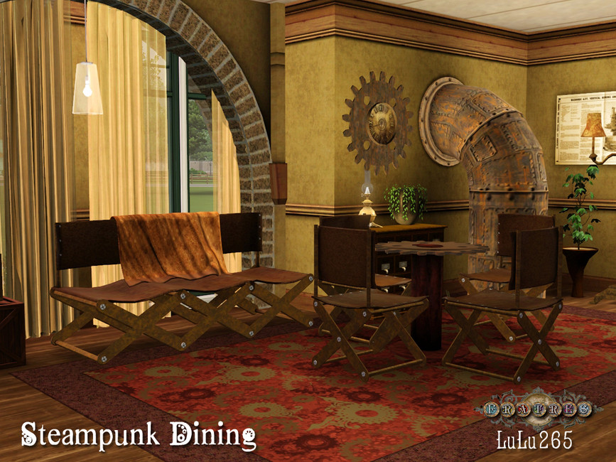 The Sims Resource - Fratres- Steampunk Dining