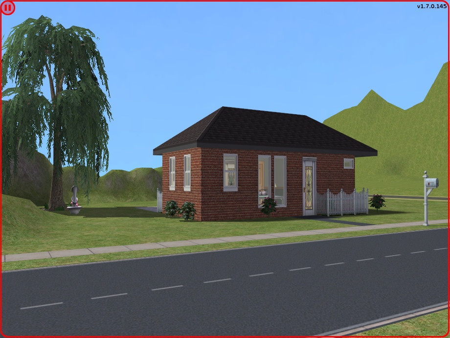 The Sims Resource | 7 sim lane the newbies house! (sims not included)