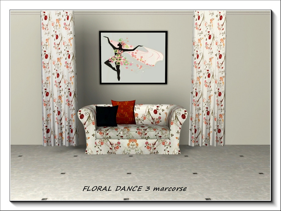 The Sims Resource - Floral Dance 3 painting