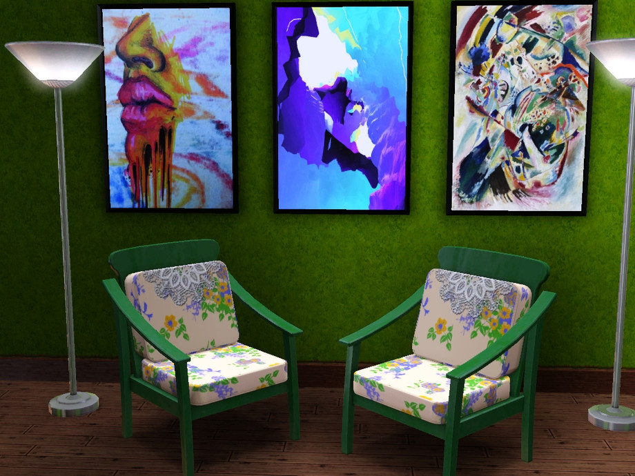The Sims Resource | Abstract Paintings