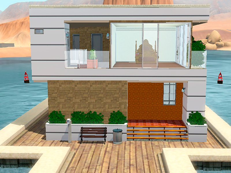 The Sims Resource | Modern Pier House