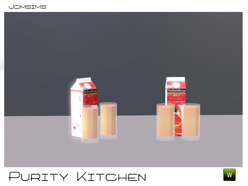The Sims Resource - orange juice purity kitchen