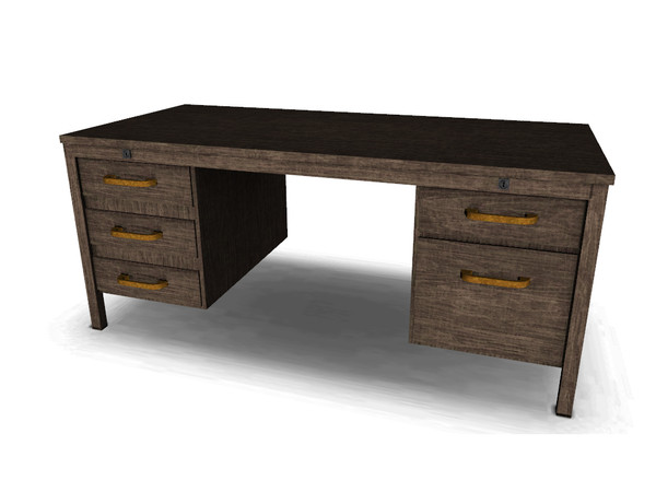 The Sims Resource | Quirky Cottagestyle Home Office Desk