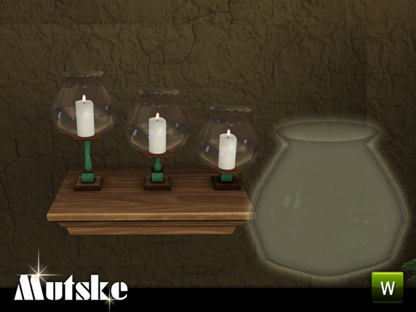 The Sims Resource | Candles Collection Glass Top