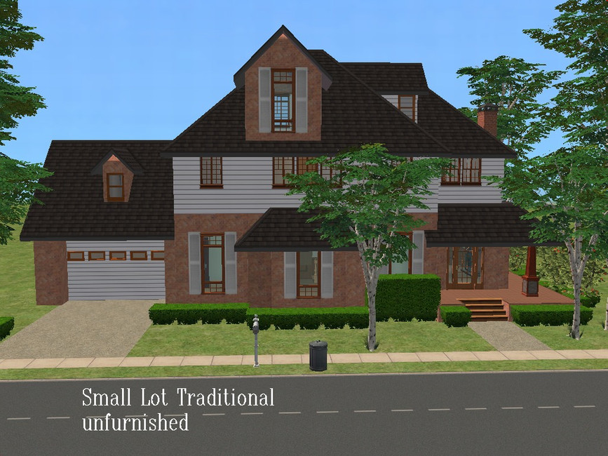 The Sims Resource - Small Lot Traditional