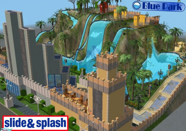 The Sims Resource | Slide & Splash - Blue Park